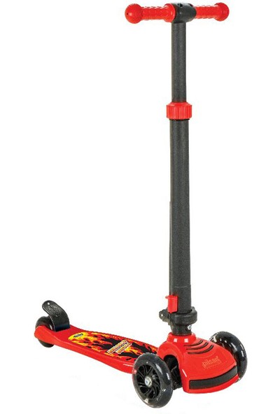 Strongart Pilsan Power 3 Tekerlekli Scooter Kırmızı