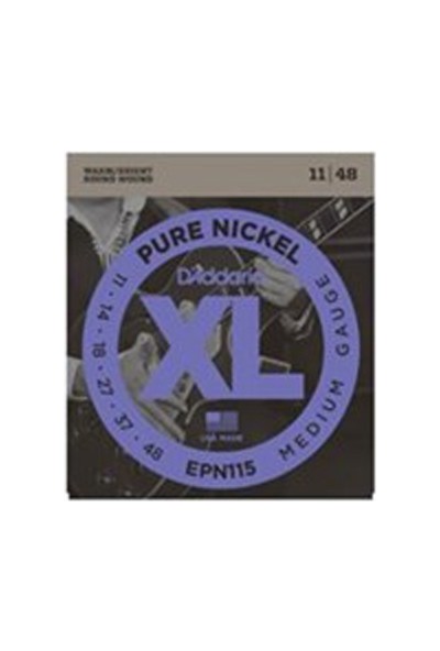 D'Addario EPN115 11-48 Elektro Gitar Teli D'Addario EPN115 11-48 Elektro Gitar Teli