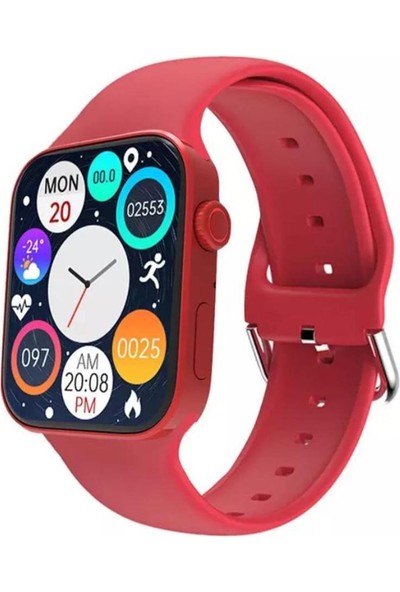 Torima Torima Watch N76 Series7 Yeni Kasa Aktif Konuşma Özellikli Türkçe Son Sürüm Akıllı Saat Kırmızı Torima Torima Watch N76 Series7 Yeni Kasa Aktif Konuşma Özellikli Türkçe Son Sürüm Akıllı Saat Kırmızı