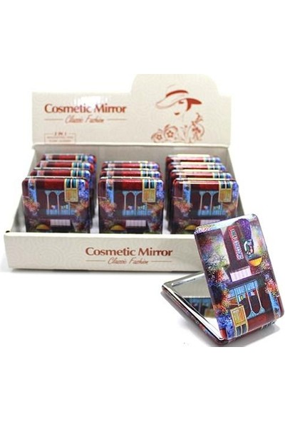 Himarry 1 Adet Desenli El Aynası Dekoratif Hediyelik