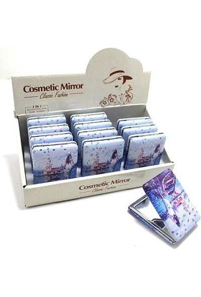 Himarry Kız Kulesi Taşlı El Aynası Dekoratif Hediyelik