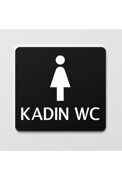 Ofistike Kadın Wc Levhası Ofis Yönlendirme Kapı Isimlik Tuvalet Tabela Ofistike Kadın Wc Levhası Ofis Yönlendirme Kapı Isimlik Tuvalet Tabela