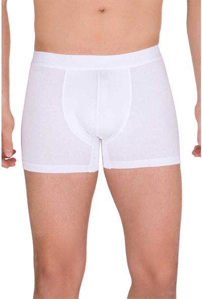 Berrak Erkek 3'lü Modal Boxer 4476 | Beyaz Berrak Erkek 3'lü Modal Boxer 4476 | Beyaz