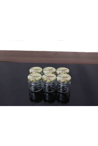 Sado 6 Lı 40 cc Kare Kavanoz