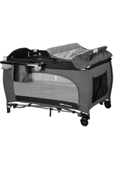 Kraft Friday Plus Oyun Parkı 70X120 cm Dark Grey Kraft Friday Plus Oyun Parkı 70X120 cm Dark Grey