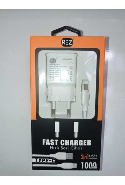 Rez Og Teknoloji 3.0 Type-C Şarj Cihazı