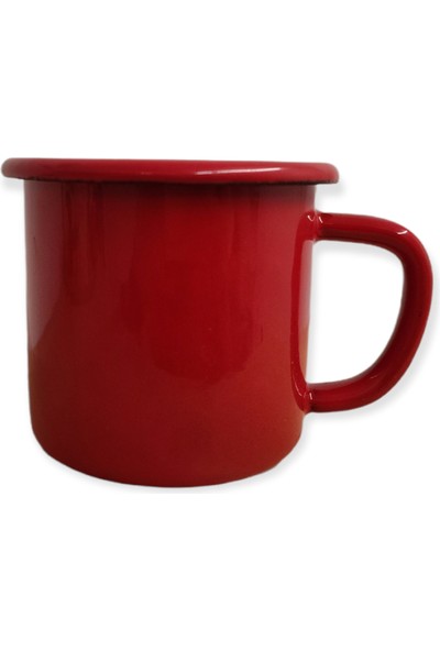 Ayybuu Emaye Bardak El Yapımı Kırmızı