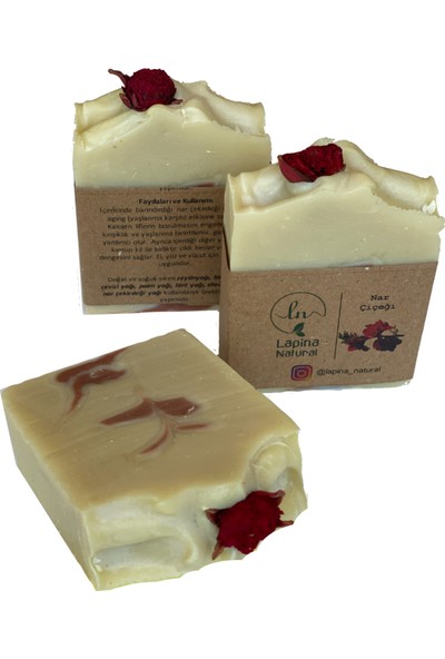 Lapina Natural Doğal Sabun Nar Çiçeği 100 Gr