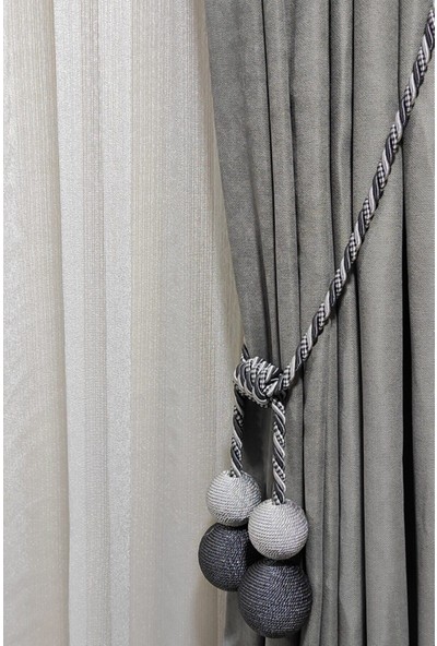 A&O Style Kayatex Modern Sarım 4 Toplu Braçol Kornişe Takmatik A&O Style Kayatex Modern Sarım 4 Toplu Braçol Kornişe Takmatik