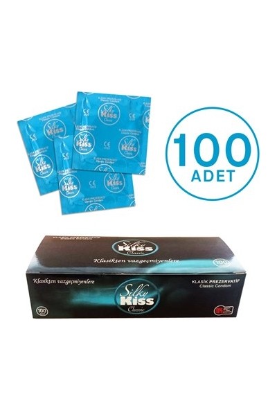 Silky Kiss Klasik Prezervatif 100 Adet Eko Paket Silky Kiss Klasik Prezervatif 100 Adet Eko Paket