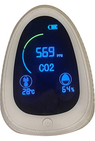 Shibel Co2 Dedektörü Karbon Dioksit Sensörü Monitör Hava Kalitesi Analiz Cihazı 400-5000 Ppm (Yurt Dışından) Shibel Co2 Dedektörü Karbon Dioksit Sensörü Monitör Hava Kalitesi Analiz Cihazı 400-5000 Ppm (Yurt Dışından)