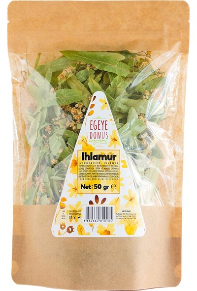 Ihlamur Çayı Yaprak Çiçek Form Bitki Çayı 50 gr