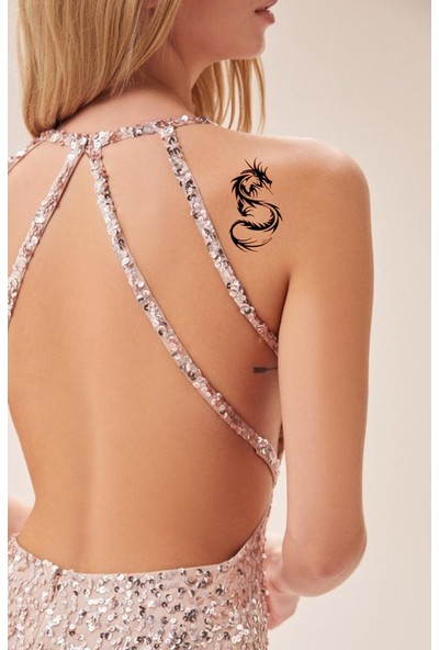 Mecit Tuhafiye Ejderha Mini Geçici Dövme Mecit Tuhafiye Ejderha Mini Geçici Dövme