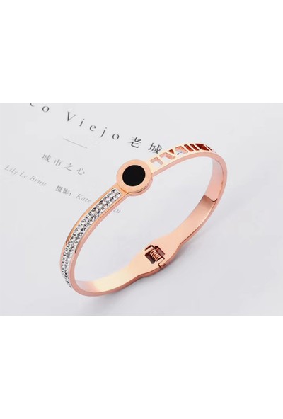 Family Store Zirkon Taşlı Paslanmaz Çelik Bileklik Family Store Zirkon Taşlı Paslanmaz Çelik Bileklik