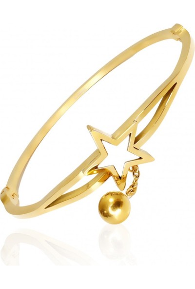 Family Store Yıldız Paslanmaz Çelik Bileklik