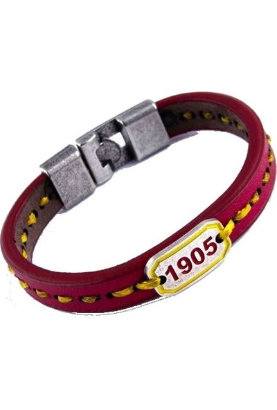 Family Store Galatasaraylı Deri Bileklik Family Store Galatasaraylı Deri Bileklik