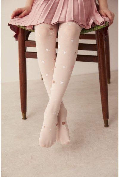 Pudra Pretty Sky Külotlu Çorap