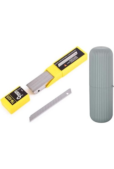 Berlin Shop Mastercare 9 mm Küçük Boy Için Maket Bıçak Yedeği 20'li Kutulu Set 715267