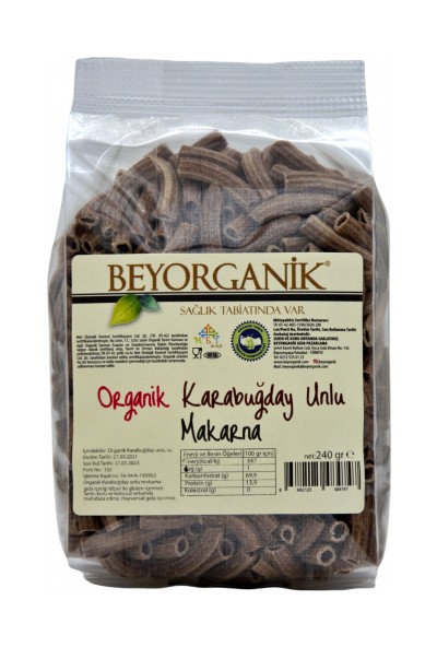 Beyorganik Karabuğday Unlu Makarna 240 gr