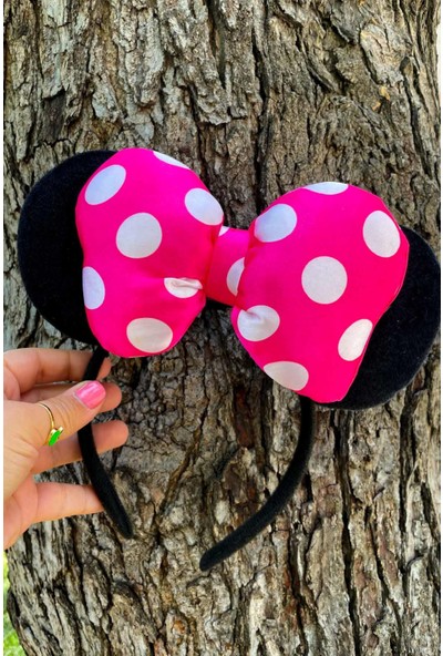 Şubu Tasarım Büyük Fiyonk Taç Pembe SBT0900