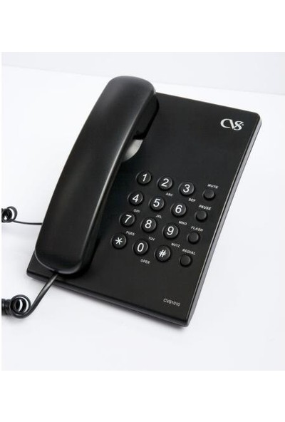 Cvs 1010 Siyah Masa Telefonu Cvs 1010 Siyah Masa Telefonu
