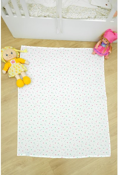 Woop Home 90X110 Renkli Yıldız Baskılı Müslin Bezi Woop Home 90X110 Renkli Yıldız Baskılı Müslin Bezi