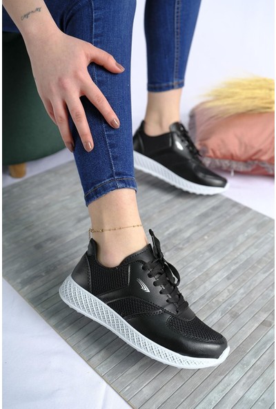 Stocon Kalın Taban Fileli Kadın Sneaker STC197 Stocon Kalın Taban Fileli Kadın Sneaker STC197