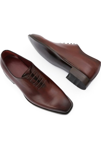 Özel Koleksiyon Kahverengi +7cm Boy Uzatan Gizli Topuklu Klasik Erkek Damatlık Ayakkabı Kundura Özel Koleksiyon Kahverengi +7cm Boy Uzatan Gizli Topuklu Klasik Erkek Damatlık Ayakkabı Kundura
