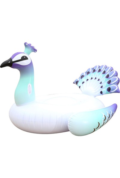 Tavus Kuşu Yetişkin Montajlı Yüzer Yatakta Yüzer(Yurt Dışından)