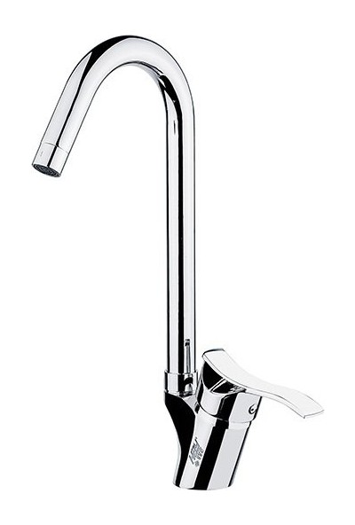 Hay Armatür Luna Kuğu Evye Bataryası