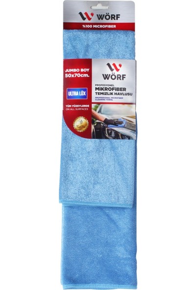 Wörf Mikrofiber Bez Ultra Lüx Temizlik Bezi 50*70 Wörf Mikrofiber Bez Ultra Lüx Temizlik Bezi 50*70