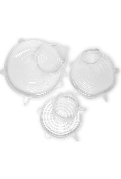 6'lı Silikon Streç Tencere Tabak Kapağı Tencere Bardak Tabak Karpuz Bonesi 6'lı Silikon Streç Tencere Tabak Kapağı Tencere Bardak Tabak Karpuz Bonesi