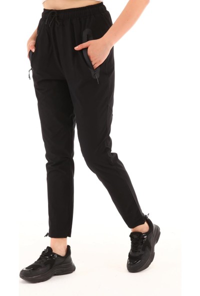 Ghassy Co. Kadın Koşu Yürüyüş Atletik Egzersiz Hızlı Koruma Fermuar Cepli Joggers Pantolon Ghassy Co. Kadın Koşu Yürüyüş Atletik Egzersiz Hızlı Koruma Fermuar Cepli Joggers Pantolon
