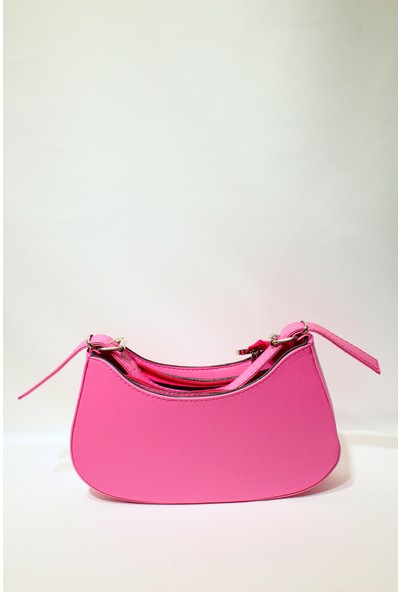 Buysef Fuşya Kadın Baguette Omuz Çantası
