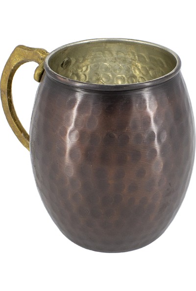 Turna Bakır Riva Bardak El Dövme 550 ml Oksit TURNA0466-3