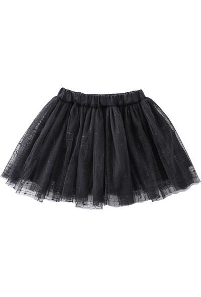 Lilac Knot Kız Yarım Boy Işlemeli Şirin Tül Etek (Yurt Dışından)