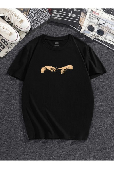 Molly Unisex Elde Sigara Oversize Tshirt Molly Unisex Elde Sigara Oversize Tshirt
