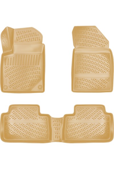 Rizline Citroen C5 2001-2007 Bej 3D Havuzlu Paspas
