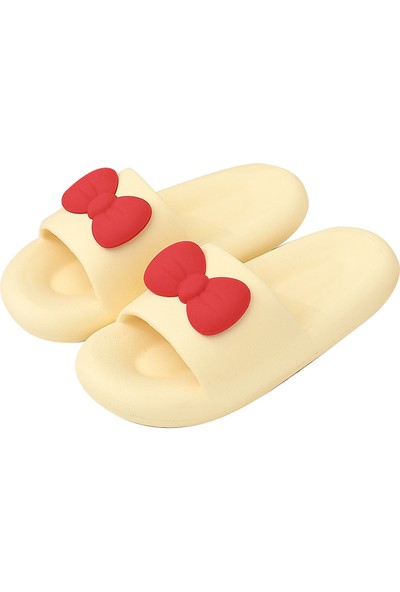 Ruihe Fiyonklu Kadın Terlik 38 - Sarı (Yurt Dışından) Ruihe Fiyonklu Kadın Terlik 38 - Sarı (Yurt Dışından)