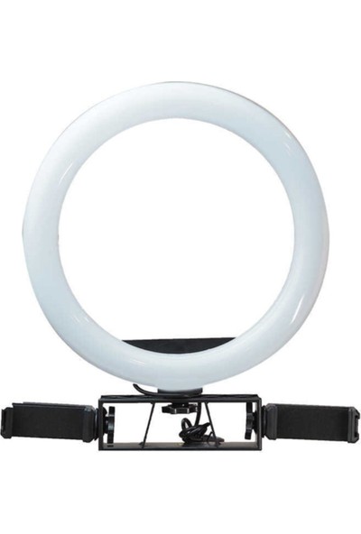 Dolia M-2603 Işıklı Telefon Tutucu Ring Light Siyah Dolia M-2603 Işıklı Telefon Tutucu Ring Light Siyah