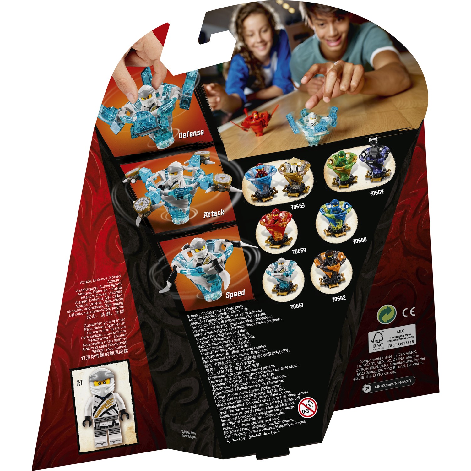 LEGO Ninjago 70661 Spinjitzu Zane Fiyatı - Taksit Seçenekleri