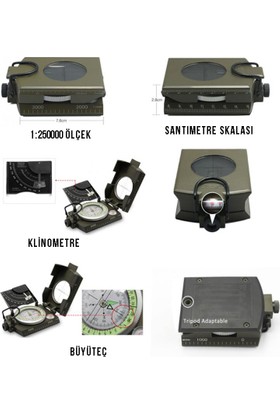 Pusulalar, Pusula, Evolite, F.B.I, Suunto, Square, Karrimor