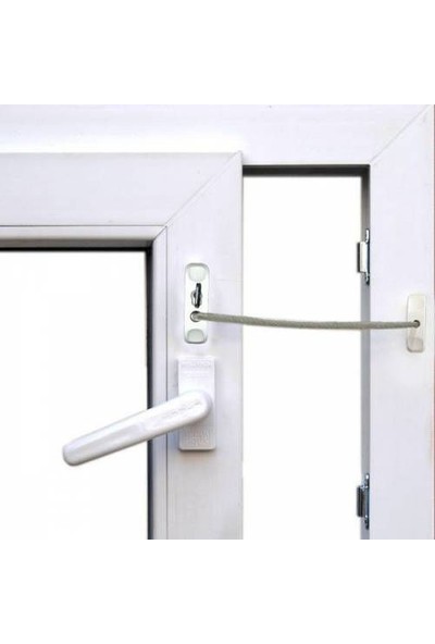 Mofy Baby Anahtarlı Halatlı Pvc Kapı Pencere Emniyet Kilidi