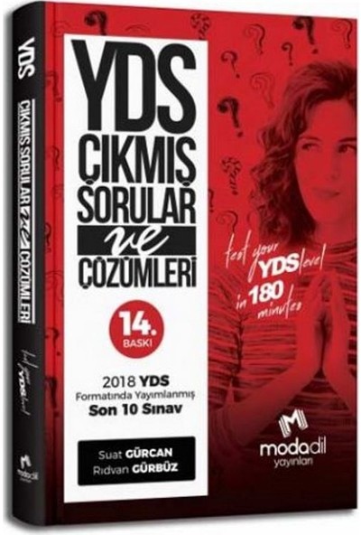 Modadil YDS Çıkmış Sorular Ve Çözümleri