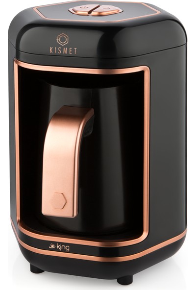 King K605 Kısmet Bakır Kahve Makinesi