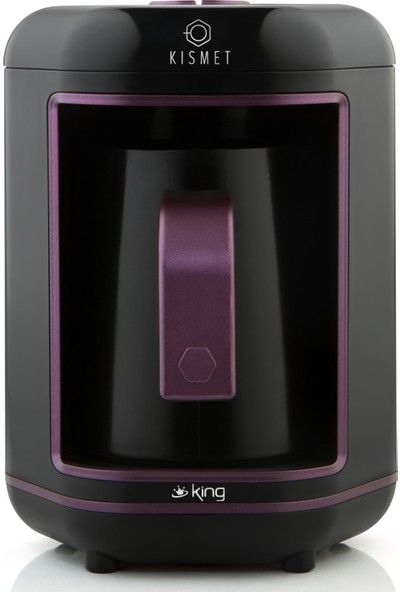 King K605 Kısmet Mor Türk Kahve Makinesi