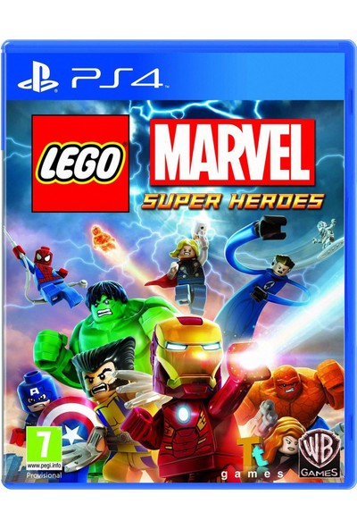 Lego Marvel Super Heroes PS4 Oyun Lego Marvel Super Heroes PS4 Oyun