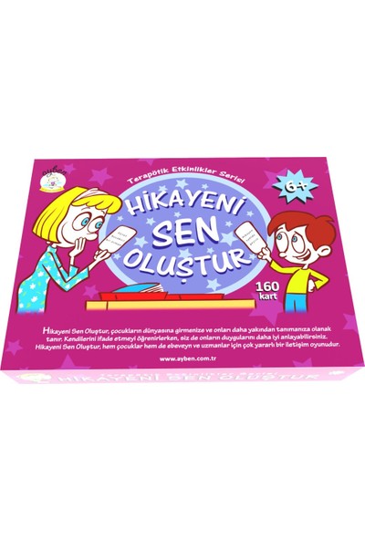 Ayben İle Terapötik Etkinlikler Hikayeni Sen Oluştur Ayben İle Terapötik Etkinlikler Hikayeni Sen Oluştur