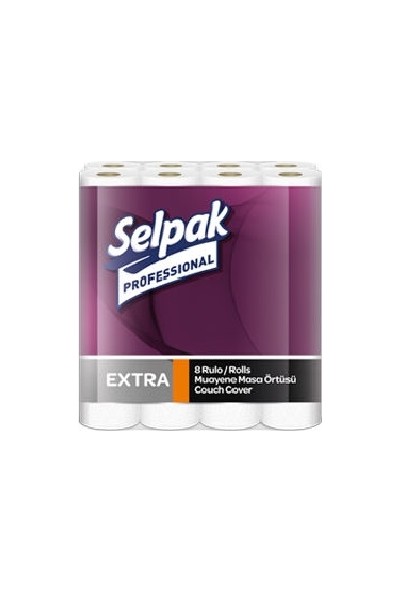 Selpak Muayene Masa Örtüsü 8 Rulo 50 Yaprak Selpak Muayene Masa Örtüsü 8 Rulo 50 Yaprak