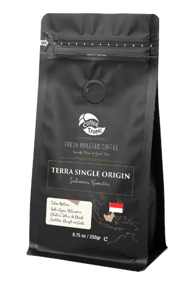 Coffeetropic Terra Single Origin Indonesia-Sumatra 250 gr Coffeetropic Terra Single Origin Indonesia-Sumatra 250 gr